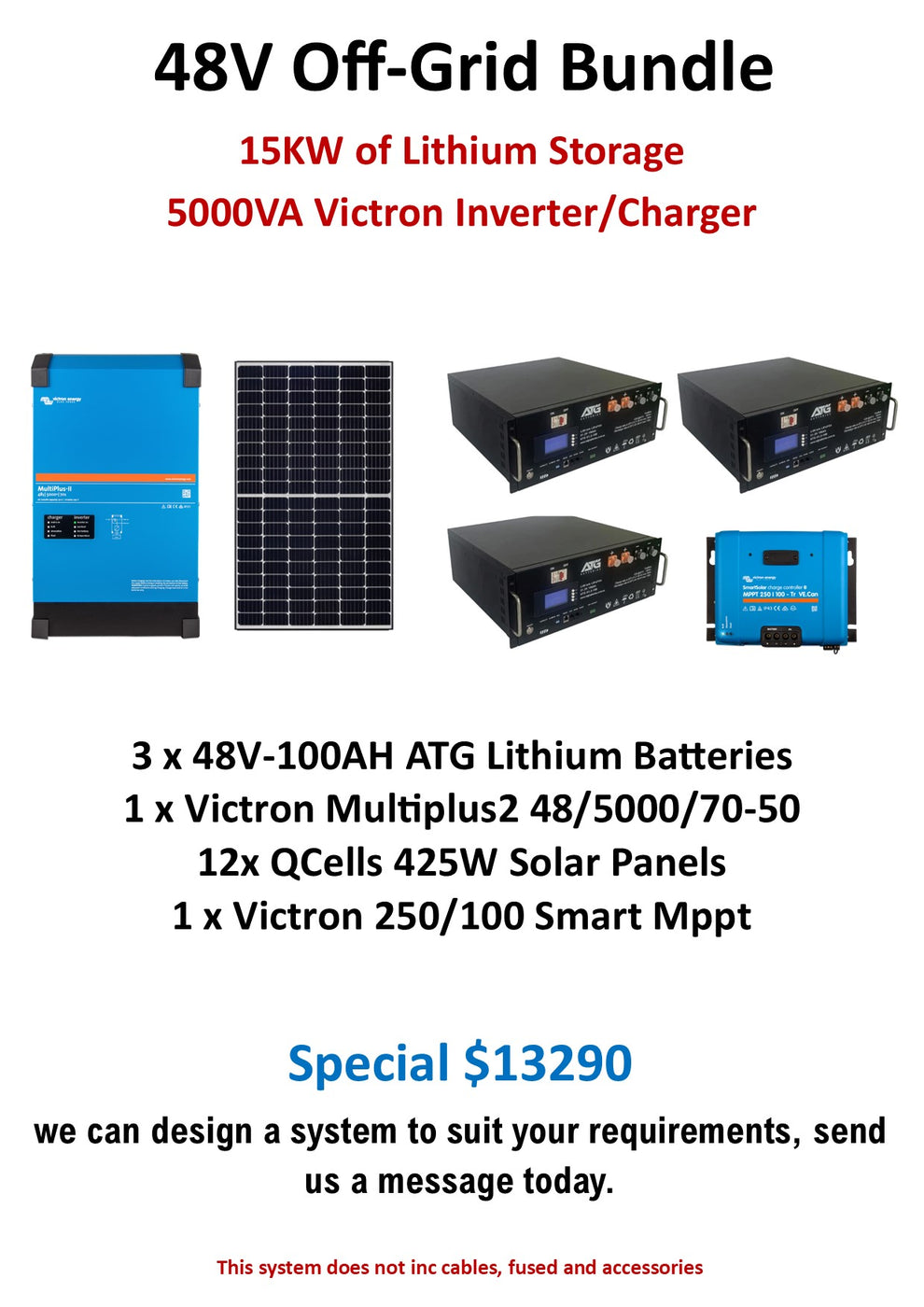 48V Lithium/Solar Kit – ATG Battery Shop