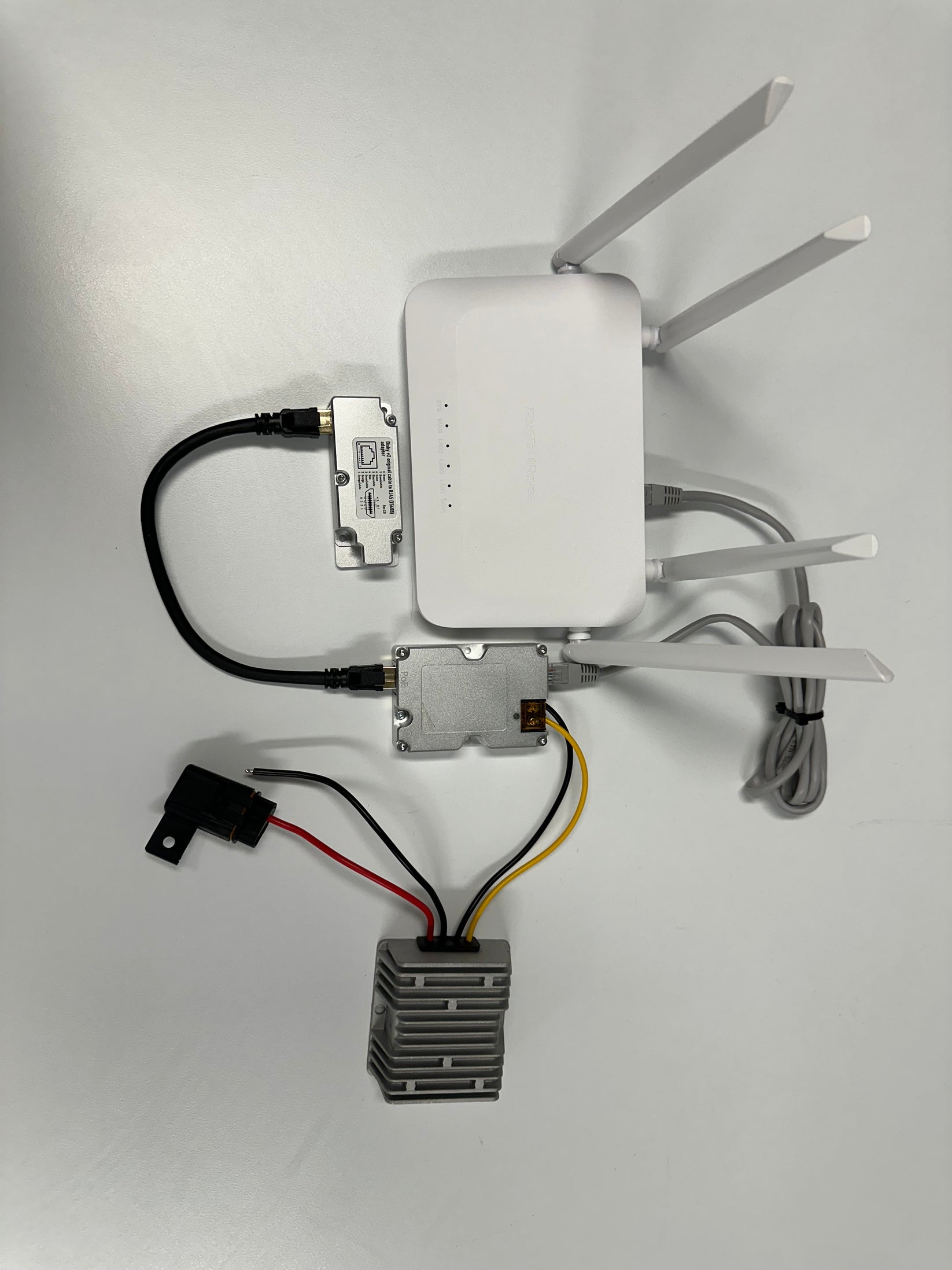 Starlink 12 Volt Power Conversion kit Plug and play with 12V Ruijie Ro ...